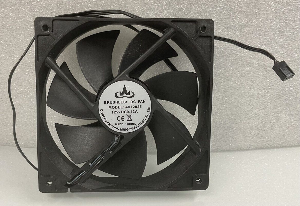 Aero Cooling Gaming Case Fan Quiet PC Computer Black-AV12025 – Souqnajm